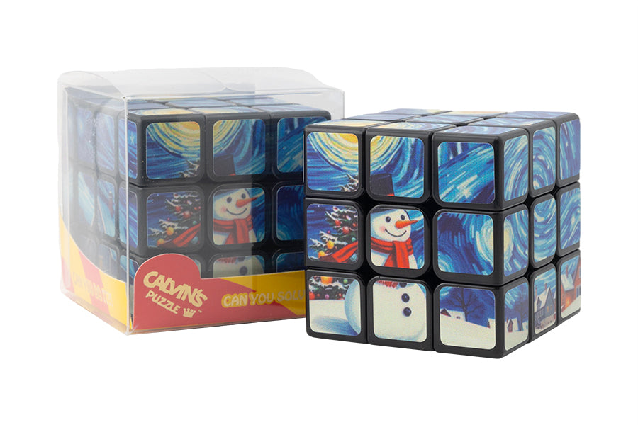 3x3 Christmas Cube (Starry Night) – TheCubicle