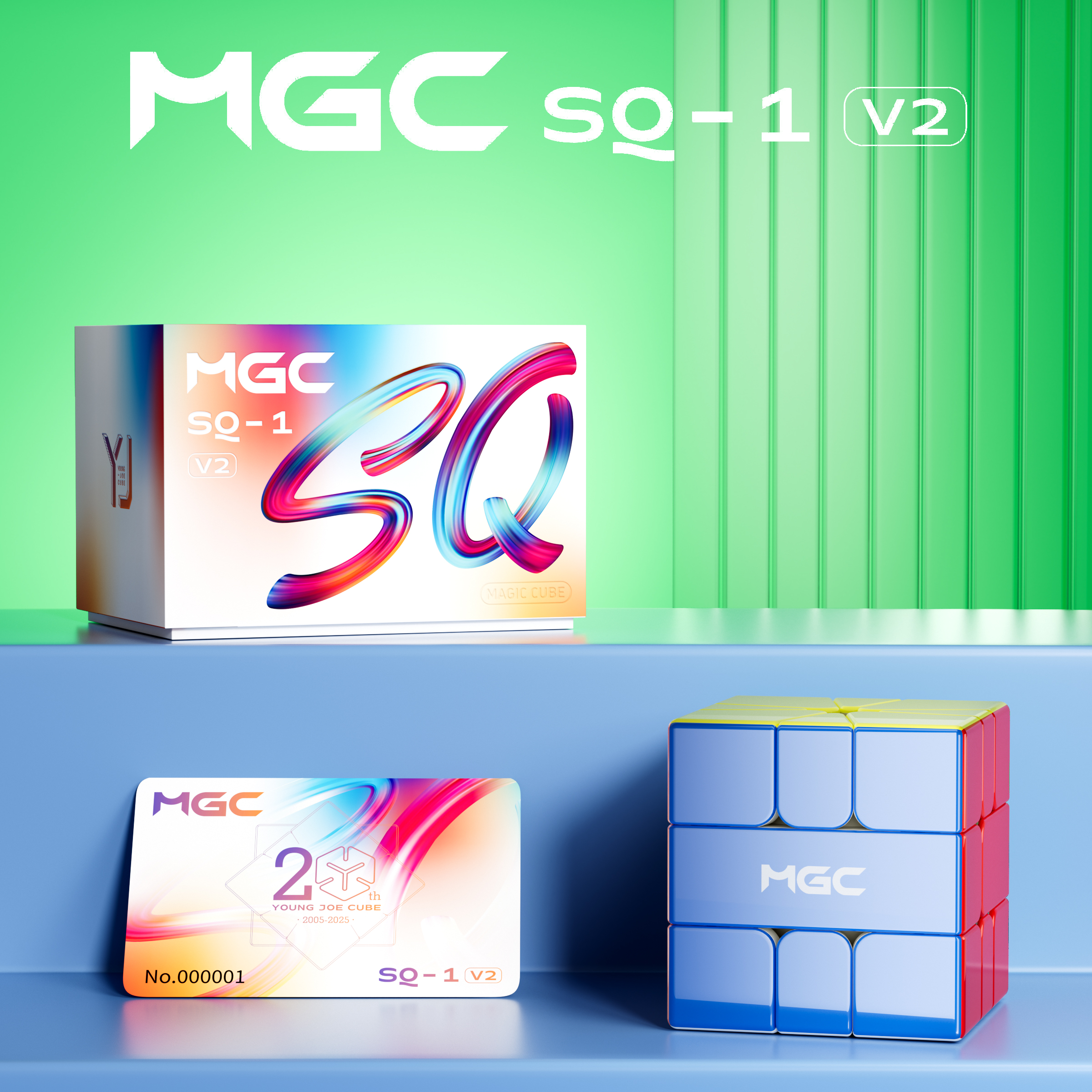 YJ MGC SQ-1 V2 (Magnetic + UV Coated) – TheCubicle