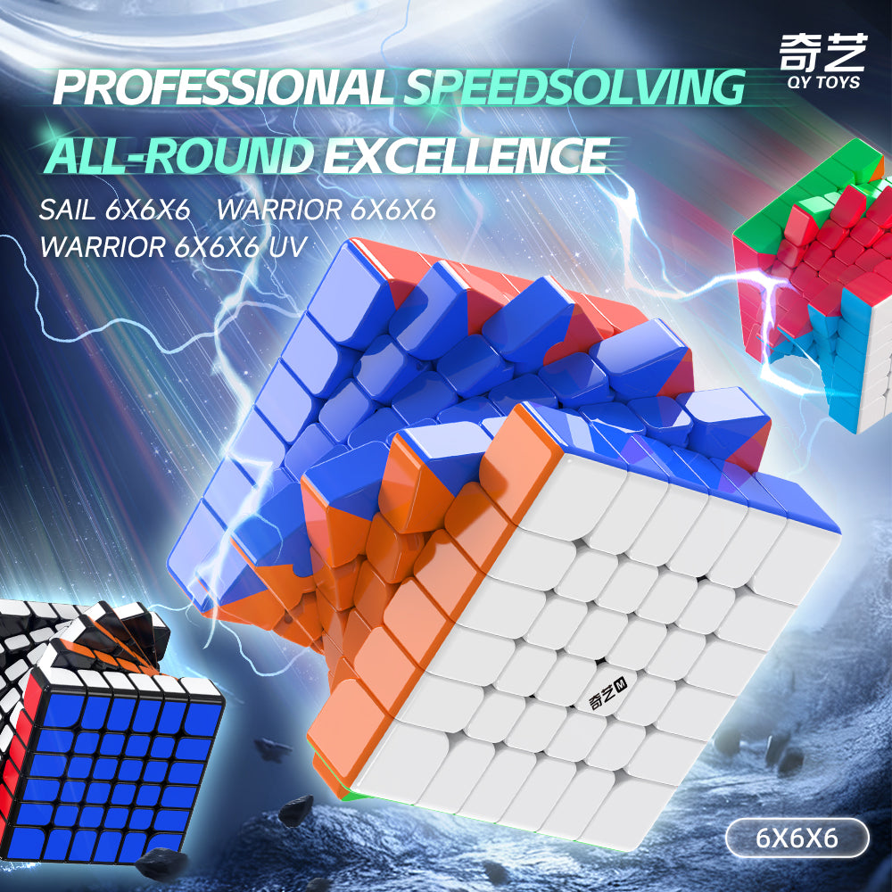 QiYi Warrior 6x6 (PiCube Core-Magnetic + UV) – TheCubicle