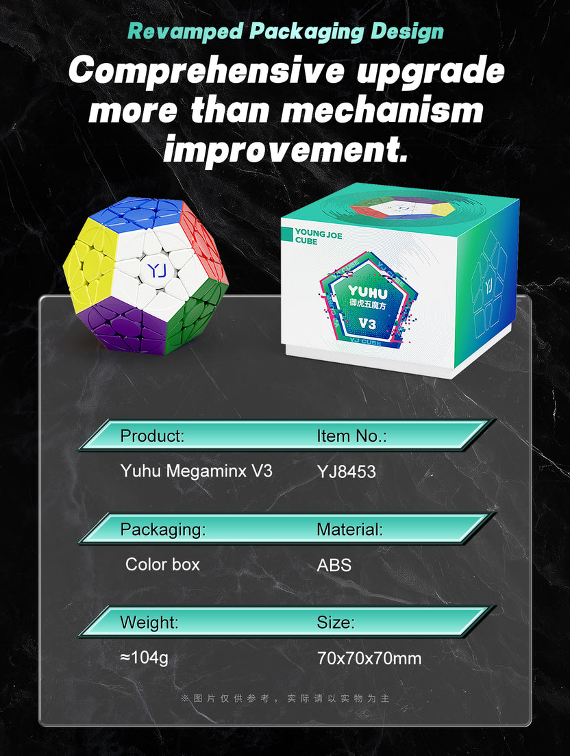 YJ YuHu Megaminx V3 (Magnetic) – TheCubicle