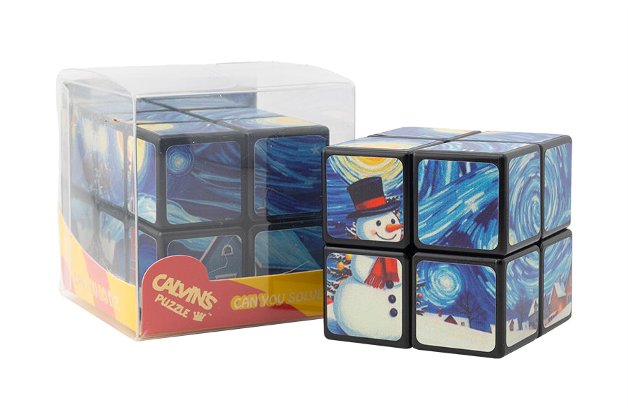 2x2 Christmas Cube (Starry Night) – TheCubicle