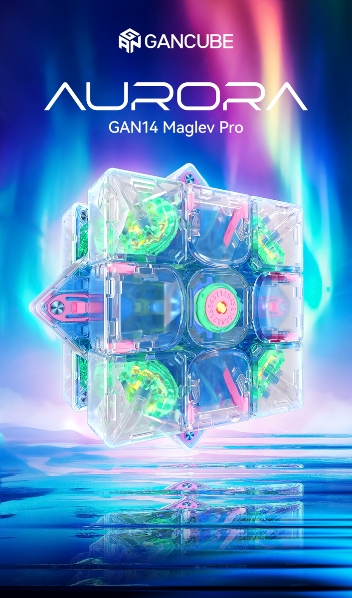 GAN14 MagLev Pro Aurora 3x3 (Limited Edition) – TheCubicle