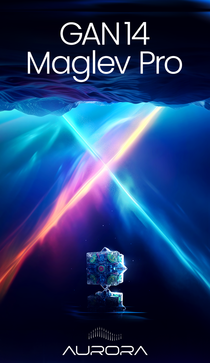 GAN14 MagLev Pro Aurora 3x3 (Limited Edition) – TheCubicle