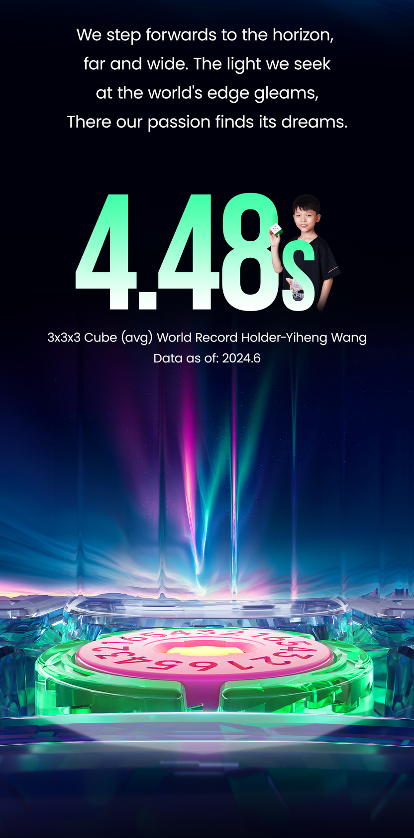 GAN14 MagLev Pro Aurora 3x3 (Limited Edition) – TheCubicle