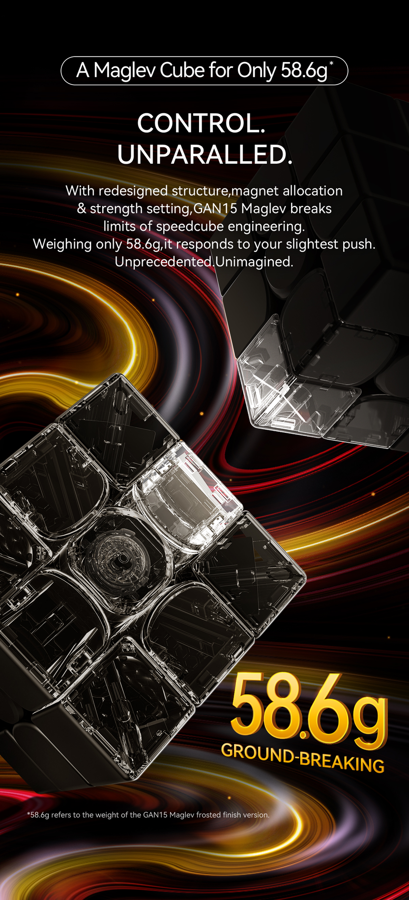 GAN15 MagLev UV 3x3 – TheCubicle