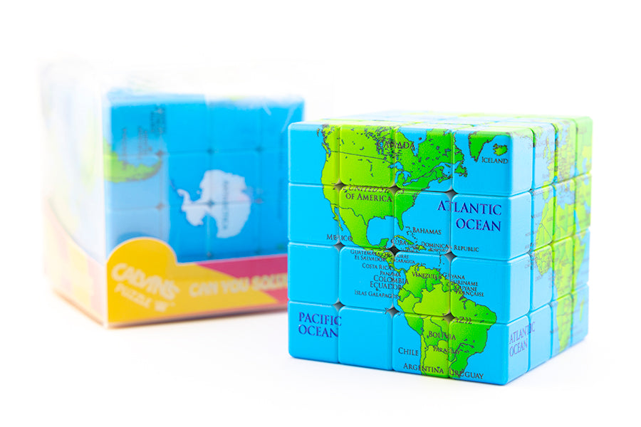 World Map 4x4 (Standard) – TheCubicle