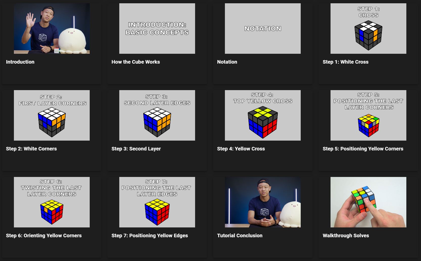 Rubik's Cube Beginner Tutorial [Cubing.GG Digital Course] – TheCubicle