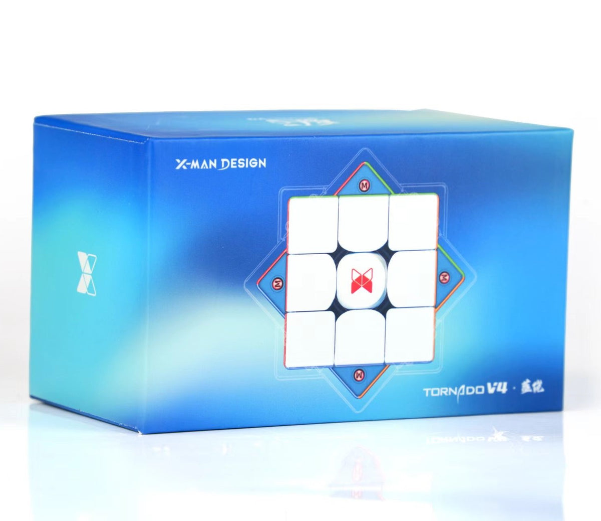 X-Man Tornado V4 M 3x3 (Flagship) - Blue Core Special Edition – TheCubicle