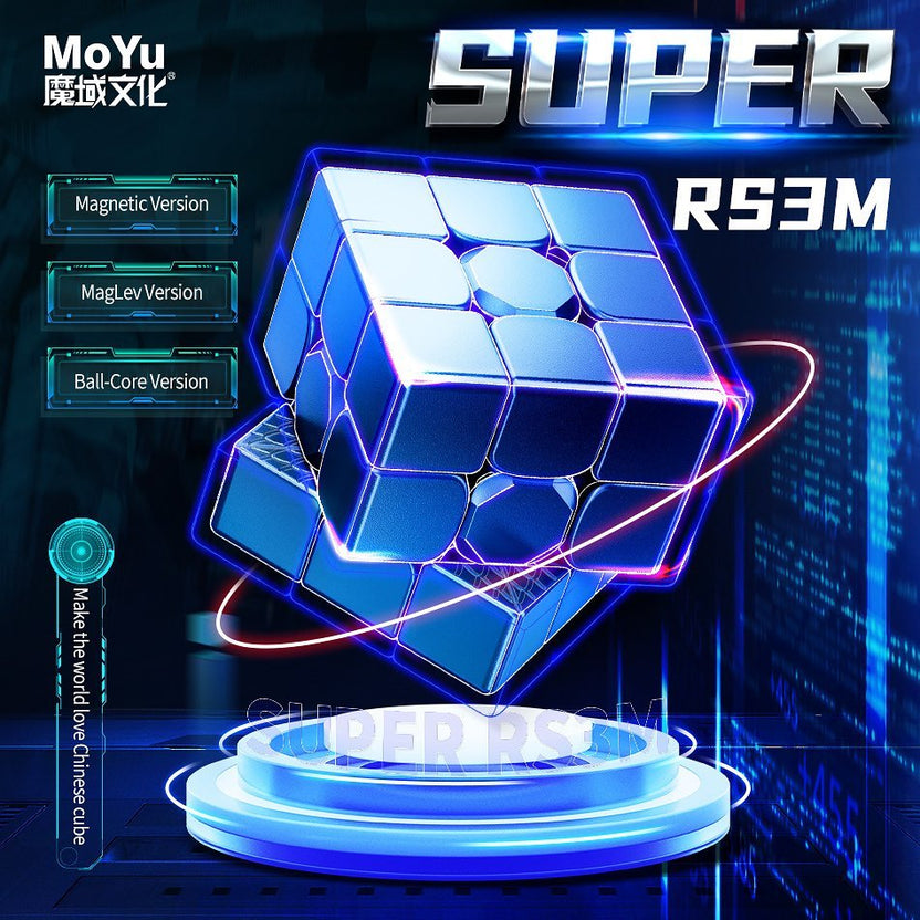 MoYu Super RS3 M 2022 3x3 Ball-Core (Magnetic Core + MagLev) – TheCubicle