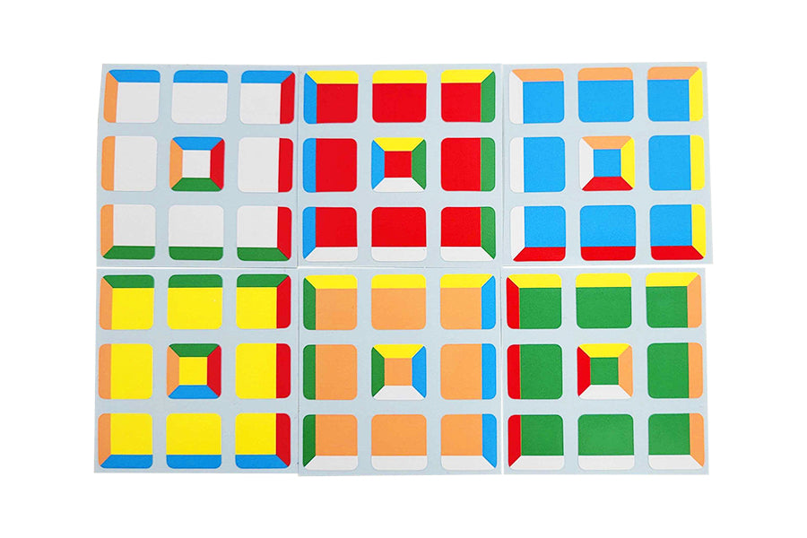 3x3 Pochmann's Supercube Stickers – TheCubicle