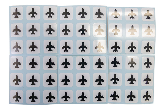 3x3 Plane Stickers Set – TheCubicle