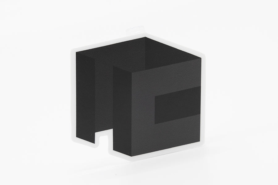 Cubicle Collectible Sticker (Black) – TheCubicle