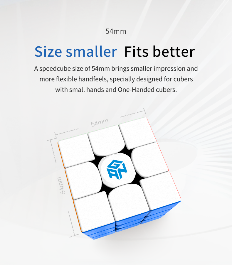 GAN 354 M V2 Magnetic Speed Cube – TheCubicle