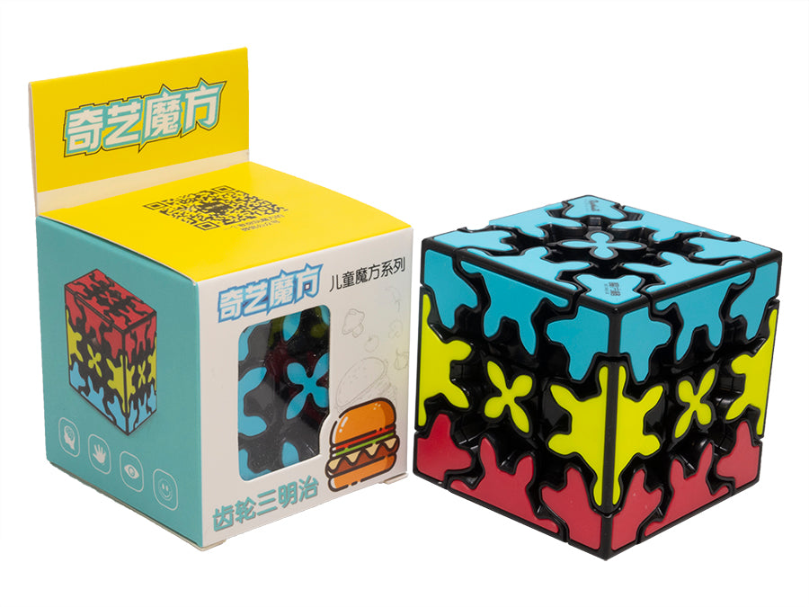 QiYi Sandwich Gear 3x3 Mini (Tiled - 5.7cm) – TheCubicle