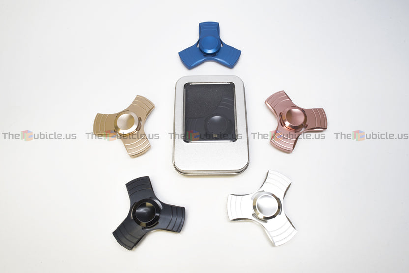 Fidget Tri-Spinner III (Aluminum) – TheCubicle