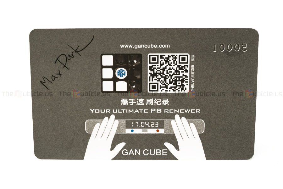 GAN 356 Air UM Max Park Signature Edition – TheCubicle
