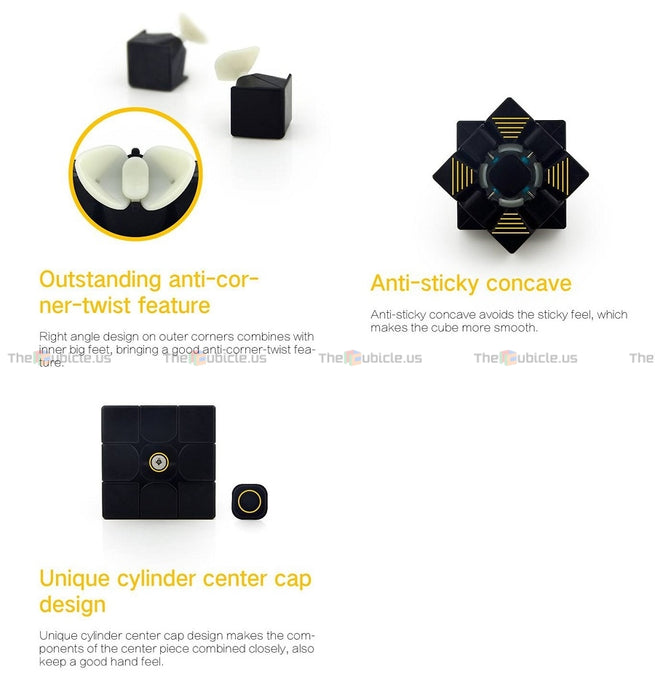 MoFang JiaoShi MF3RS Speed Cube – TheCubicle