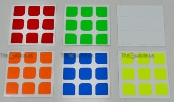 MoYu 3x3 Stickers – TheCubicle