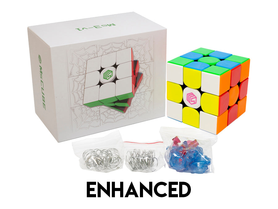 MsCube MS3-V1 M 3x3 (Enhanced) Magnetic Speed Cube – TheCubicle